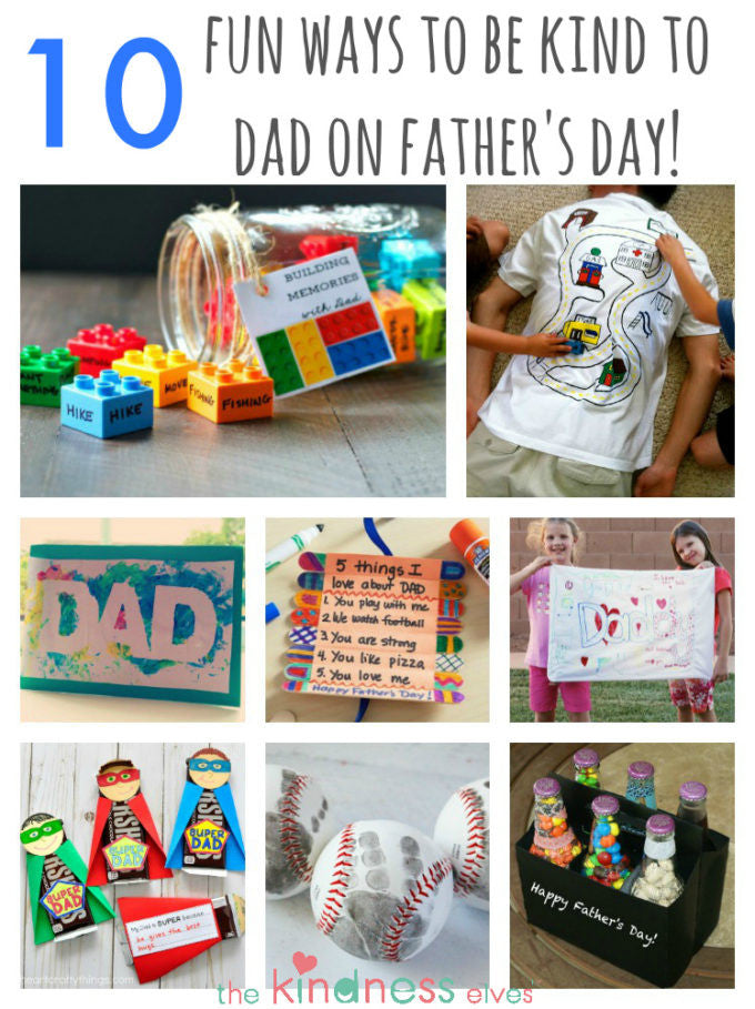 10 Ways to be Kind to Dad on Father's Day! – The Imagination Tree Store